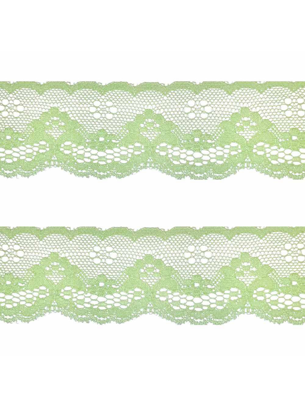 Renda de Nylon Rigida 4,3cm 12093 Aquarela Rolo com 50 Metros